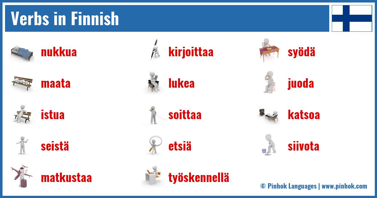 Verbs In Finnish Pinhok Languages